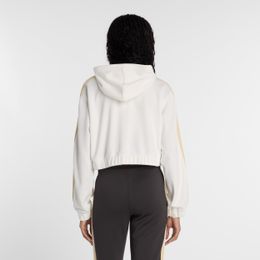 New Balance Damen Kapuzensweatjackesea salt, Gr. XL, Obermaterial: 100% Polyester, Sweatjacken, mit Kapuze, Langarm, aus Polyester, gerader