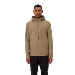 Vaude Herren Kapuzensweatshirt "MEN'S CYCLIST ALL YEAR SWEATER", beige, Gr. S, Obermaterial: 100% Polyester, Sweatshirts