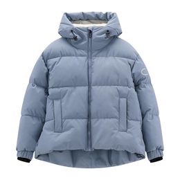 CMP Damen Winterjacke, blau, Gr. S, Obermaterial: 100% Polyester. Futter: 100% Polyester. Wattierung: 100% Polyester, Jacken, mit fester Kapuze,