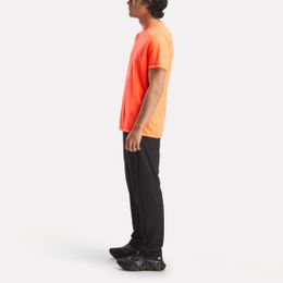 Reebok Herren Trainingsshirt "ID TRAIN SS TECH TEE", orange, Gr. L, Obermaterial: 100% Polyester, Shirts, Kurzarm-Design, atmungsaktives Material,