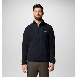 Columbia Herren Fleecepullover "SEQUOIA GROVE HALF ZIP FLEECE", schwarz, Gr. S, Obermaterial: 100% Polyester, Sweatshirts, mit Rei&szlig;verschluss
