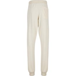 Urban Classics Herren Stoffhose "Urban Classics Light Terry Basic Sweatpants"sandwei&szlig;, Gr. L, unifarben, 95% Baumwolle, 5% Elasthan, Hosen