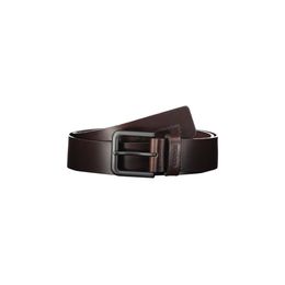 Lerros Herren Lederg&uuml;rtel "Lederg&uuml;rtel MATTHEW mit schwarzer Schlie&szlig;e", braun, Gr. 90, Leder, G&uuml;rtel