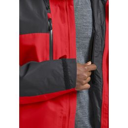 Jack Wolfskin Herren Funktionsjacke "JASPER 2L JKT M"sirenrot, Gr. XL, Obermaterial: 100% Polyester. Futter: 100% Polyester, Jacken