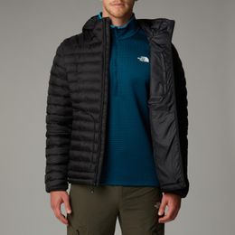 The North Face Herren Steppjacke "M HUILA SYNTHETIC HOODIE", schwarz, Gr. XL, Obermaterial: 100% Polyester, Jacken, wasserabweisend, w&auml;rmeisolierende