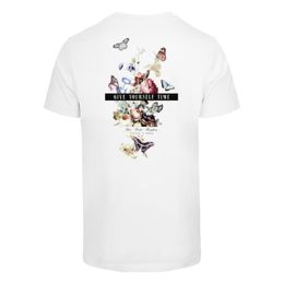 MisterTee Herren T-Shirt "MisterTee Herren Give Yourself Time Tee"wei&szlig;, Gr. L, bedruckt, 100% Baumwolle, Shirts