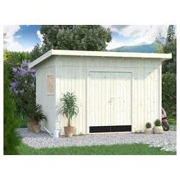 Ger&auml;tehaus Palmako "Stig 8,2 m2", beige (natur), Massivholz, Ger&auml;teh&auml;user, BxTxH: 348x239x250 cm, witterungsbest&auml;ndig