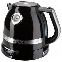 KitchenAid Wasserkocher "5KEK1522EOB ONYX BLACK", schwarz (onyx schwarz), B:26,3cm H:21,8cm T:21cm, Wasserkocher, onyx schwarz