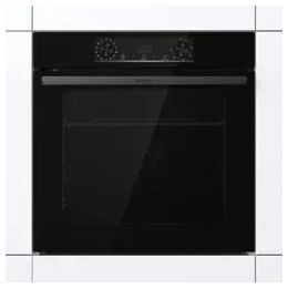 Gorenje Pyrolyse Backofen "BPS6737E14X, BPS6737E14BG", Energieeffizienz: A+ (A+++-D), schwarz, B:59,5cm H:59,5cm T:56,4cm, Back&ouml;fen, AirFry-Funktion