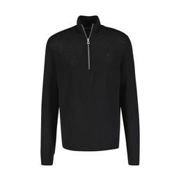 Lerros Herren Troyer "Schurwoll-Stricktroyer mit Kaschmiranteil", schwarz, Gr. L, 88% Schurwolle, 12% Kaschmir, Pullover