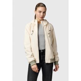 Ragwear Damen Outdoorjacke "Nuggeta Summer YOUMODO"ecru, Gr. XXL, Obermaterial: 100% Polyester. Innenfutter: 100% Polyester, Jacken, L&auml;ssige
