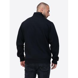 Lonsdale Herren Sweatshirt "TROYER NORMALE PASSFORM GRYFFIDAM"schwarz, wei&szlig;, rot, Gr. S, Obermaterial: 60% Baumwolle, 40% Polyester, Sweatshirts, aus