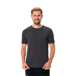 Vaude Herren Funktionsshirt "Men's Essential T-Shirt", schwarz, Gr. S, Obermaterial: 100% Polyester, Shirts, mit Rundhalsausschnitt, unifarben,
