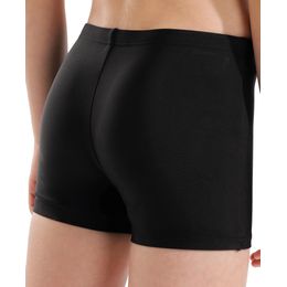 Badehose arena "B arena KIKKO SWIM SHORT", Jungen, Gr. 128 (122), N-Gr, schwarz, water, Obermaterial: 80% Polyamid, 20% Elasthan, Badehosen Badehose