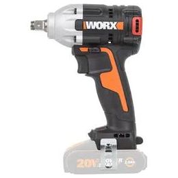 Akku-Schlagschrauber WORX "WX272.9 NITRO", bunt (schwarz, orange), B:6,1cm H:19,4cm L:15,1cm, Schrauber, ohne Akku Und Ladeger&auml;t