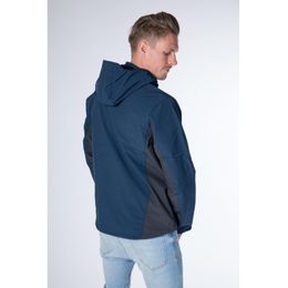 DEPROC Active Herren Softshelljacke "NUNAVUT MEN II", blau, Gr. XXL, Softshell, 96% Polyester. 4% Elasthan, Jacken, auch in Gro&szlig;en Gr&ouml;&szlig;en erh&auml;ltlich