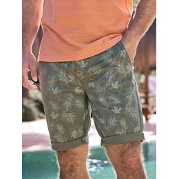 Lerros Herren Bermudas "Modische Chino-Bermuda f&uuml;r Herren", gr&uuml;n, Gr. 38, 98% Baumwolle, 2% Elasthan, Hosen