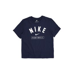 Nike Sportswear T-Shirt Jungen Gr&ouml;&szlig;e 98/104 navy / wei&szlig;