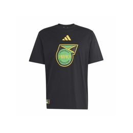 adidas Performance Funktionsshirt 'JFF DNA' Damen Gr&ouml;&szlig;e XXXL goldgelb / gr&uuml;n / schwarz