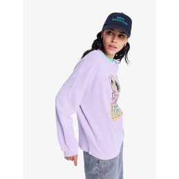 Roxy Damen T-Shirt "EASTSIDE MIDWEIGHT"crocus petal, Gr. XL, Obermaterial: 60% Baumwolle, 40% Polyester, Shirts, Kurzarm, mit Rundhalsausschnitt, aus