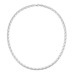 Smart Jewel Herren Silberkette "S-Panzerkette massiv, Silber 925", 60cm, Silber 925 (Sterlingsilber), silber, Silber 925 (Sterlingsilber), Halsketten