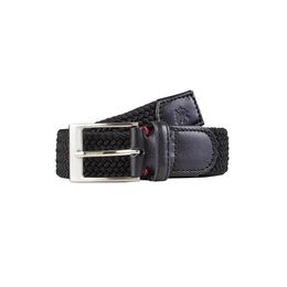 Lerros Herren Lederg&uuml;rtel "G&uuml;rtel *Harvey*", schwarz, Gr. 95, Materialmix, G&uuml;rtel