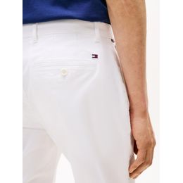 Tommy Hilfiger Herren Chinohose "DENTON ESSENTIAL"th optic wei&szlig;, Gr. 36, Twill, Obermaterial: 97% Baumwolle, 3% Elasthan, Hosen, Gerades Bein,