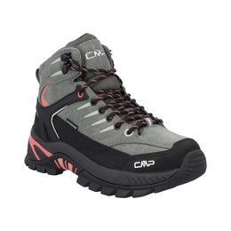 CMP Damen Wanderschuh "RIGEL 2.0 MID WMN WP TREKKING SHOES", Gr. 37avocado, coral, Leder, Schuhe, wasserdicht