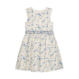 DANAMADE M&auml;dchen Sommerkleid "DANAMADE Dresses DCELIA"blau, Gr. 122, Obermaterial: 100% Polyester. Futter: 100% Baumwolle, Kleider