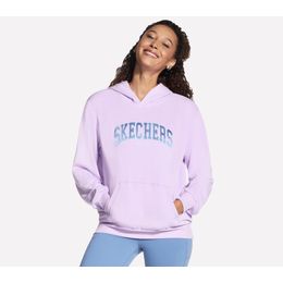 Skechers Damen Kapuzensweatshirt "Women's Hoodie"lila haze, Gr. S, Obermaterial: 54% Baumwolle, 46% Polyester, Sweatshirts, aus Baumwolle und