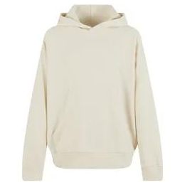 Kapuzensweatshirt Urban Classics "Urban Classics Boys Light Terry Hoody", Jungen, Gr. 134/140, sandwei&szlig;, 100% Baumwolle, unifarben, Sweatshirts