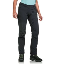 Sch&ouml;ffel SCH&Ouml;FFEL Damen Outdoorhose "Pants Engadin1", schwarz, Gr. 42, unifarben, Obermaterial: 89% Nylon, 11% Elasthan, Hosen, atmungsaktives Material, mit