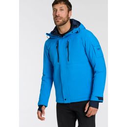 CMP Herren Winterjacke, blau, Gr. 58, Obermaterial: 100% Polyester. Futter: 100% Polyester. Wattierung: 100% Polyester, Jacken, wind- und