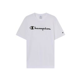 Champion Herren T-Shirt, wei&szlig;, Gr. L, Obermaterial: 100% Baumwolle, Shirts