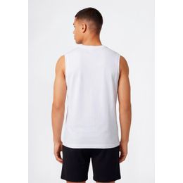 Champion Herren Tanktop "BASICS Sleeveless T-Shirt Large Logo"wht, Gr. XXL, Obermaterial: 100% Baumwolle, Tops, mit Rundhalsausschnitt, aus