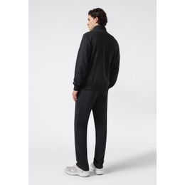 Champion Herren Jogginganzug, schwarz, Gr. S, Obermaterial: 55% Baumwolle, 45% Polyester, Sportanz&uuml;ge, klassischer Zweiteiler, aus Baumwolle und