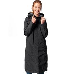 Vaude Damen Wintermantel "WOMEN'S COREWAY COAT", schwarz, Gr. 36, unifarben, Web, Obermaterial: 100% Polyester, M&auml;ntel, mit Fleecef&uuml;tterung, mit