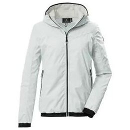 Funktionsjacke Killtec "KOS 22 WMN JCKT", Damen, Gr. 44, graugr&uuml;n, Obermaterial: 100% Polyester;Futter: 100% Polyester, Jacken Funktionsjacke, Superleichte, wasserdichte Damenjacke, verstaubar, atmungsaktiv