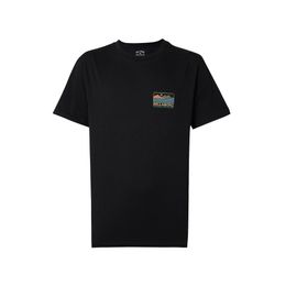 Billabong T-Shirt 'Range' Herren Gr&ouml;&szlig;e XXL dunkelblau / cognac / tanne / schwarz
