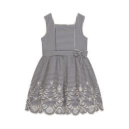 DANAMADE M&auml;dchen Sommerkleid "DANAMADE Dresses DBIANCA", schwarz-wei&szlig;, Gr. 134, Obermaterial: 100% Baumwolle. Futter: 100% Baumwolle, Kleider