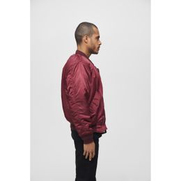 Brandit Herren Anorak "Brandit Herren MA1 Bomber Jacket"bordeaux, Gr. 5XL, unifarben, 100% Polyamid, Jacken