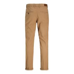 Jack & Jones JACK & JONES Herren Chinos "JPSTMARCO JJFURY ANA", braun, Gr. 33, unifarben, Web, Obermaterial: 98% Baumwolle, 2% Elasthan, Hosen, Baumwollmischung,
