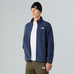 The North Face Herren Fleecejacke "M GLACIER FLEECE JACKET", blau, Gr. M, Fleece, Obermaterial: 100% Polyester, Jacken, f&uuml;r Outdoor-Aktivit&auml;ten,