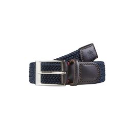 Lerros Herren Lederg&uuml;rtel "G&uuml;rtel *Harvey*", blau, Gr. 105, Materialmix, G&uuml;rtel
