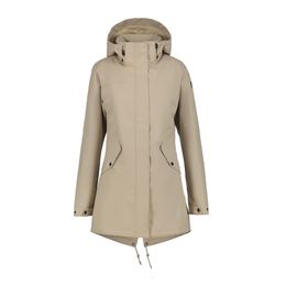Icepeak Damen Funktionsparka "ADDIS", beige, Gr. 42, Obermaterial: 100% Polyester. Futter: 100% Polyamid, Jacken, wasserdicht, winddicht, atmungsaktiv