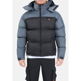 Ellesse Herren Steppjacke "DAPPIANI PADDED JACKET"schwarz, grau, Gr. XL, Obermaterial: 100% Polyester, Jacken, sportlicher Stil, f&uuml;r Sportmode und