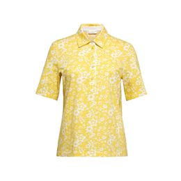 GOLDNER Damen Poloshirt "Pikee-Druckpoloshirt", wei&szlig;, Gr. 54, Obermaterial: 100% Baumwolle CO., Shirts, Ohne