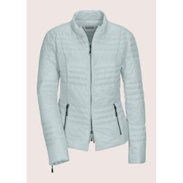 Madeleine Mode MADELEINE Damen Steppjacke "Steppjacke Leichte Sommerjacke mit Stehkragen", gr&uuml;n, Modern, Gr. 48, Obermaterial: 100% Polyamid PA., Jacken