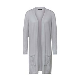 GOLDNER Damen Strickjacke "Kurzgr&ouml;&szlig;e Modische Kaschmir-Longstrickjacke", grau, Gr. 20, Obermaterial: 100% Kaschmir WS., Strickjacken, Ohne