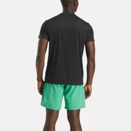 Reebok Herren Trainingsshirt "ID TRAIN SS TECH TEE", schwarz, Gr. S, Obermaterial: 100% Polyester, Shirts, Kurzarm-Design, atmungsaktives Material,